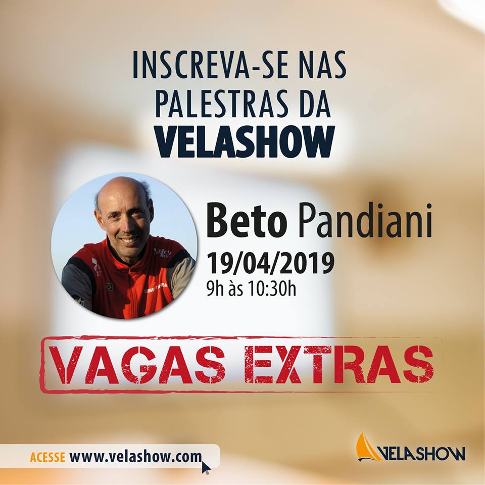 Beto Pandiani projeta nova expedição; Velejador fará palestra em Itajaí