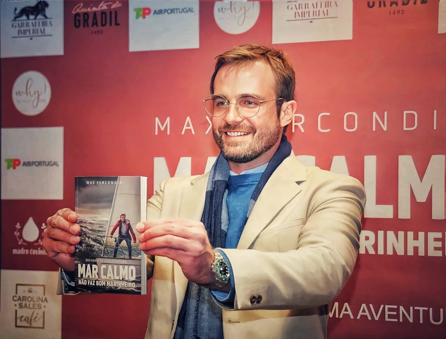 Max Fercondini mora a bordo do barco batizado de Eillen e dividirá suas ...